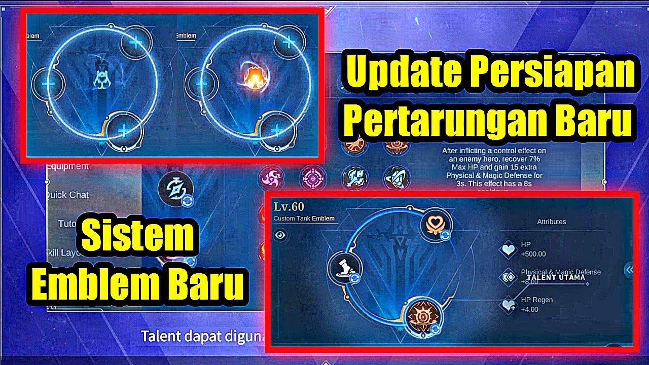 Update Persiapan Pertarungan Baru & Sistem Emblem Baru - YouTube