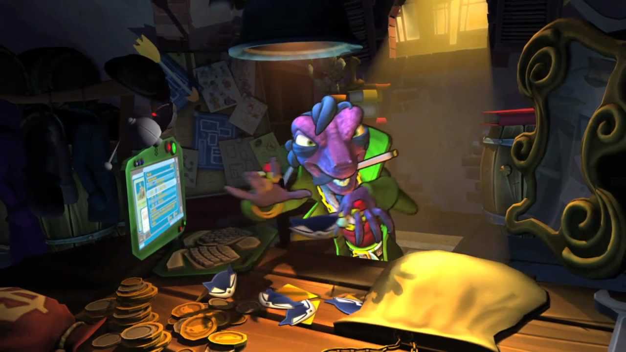 Sly Cooper Thieves In Time - E3 2011 Announcement Trailer - YouTube