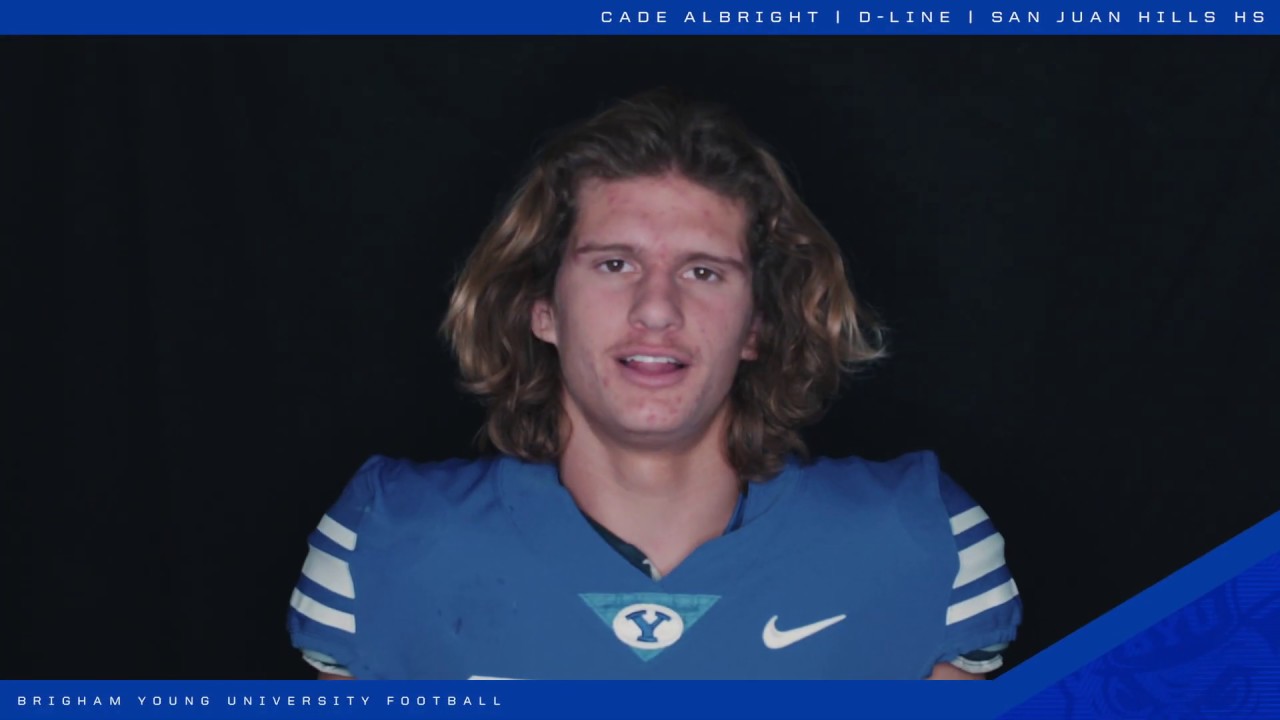 2019 FOOTBALL - Signing Day - Cade Albright - YouTube