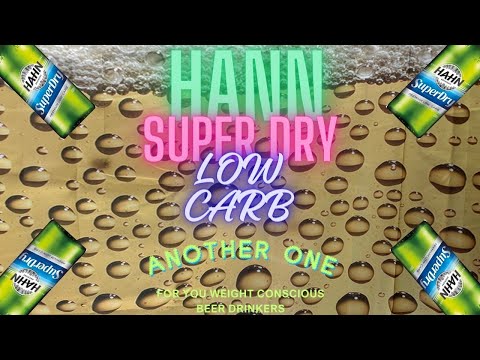 How Many Calories In Hahn Super Dry Beer