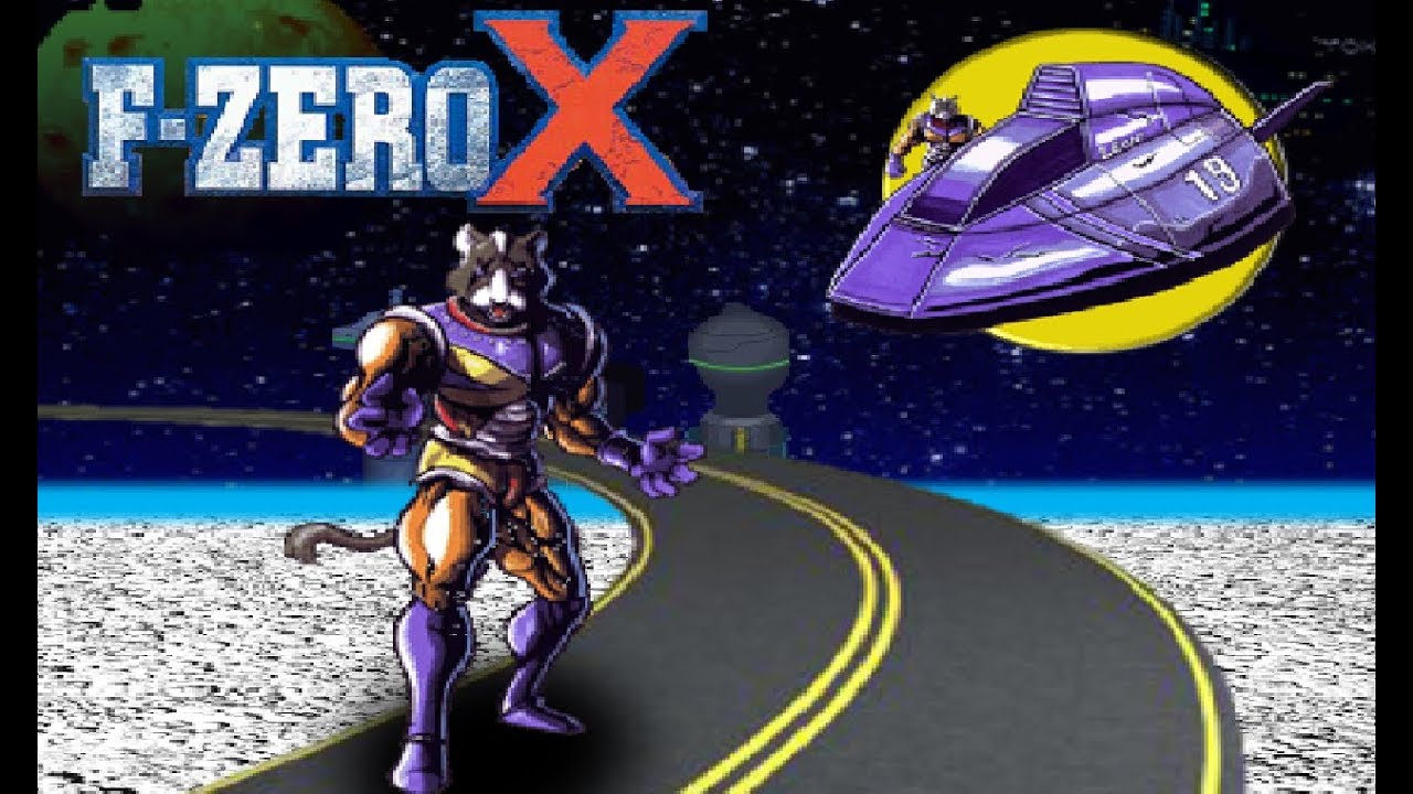 gameplay f zero x leon - YouTube