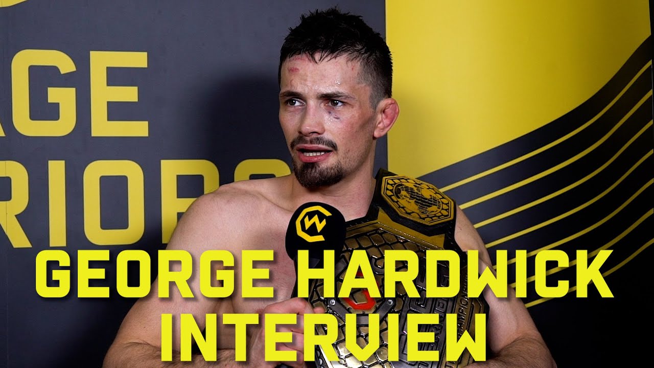 CW 176: George Hardwick Post-Fight interview - YouTube