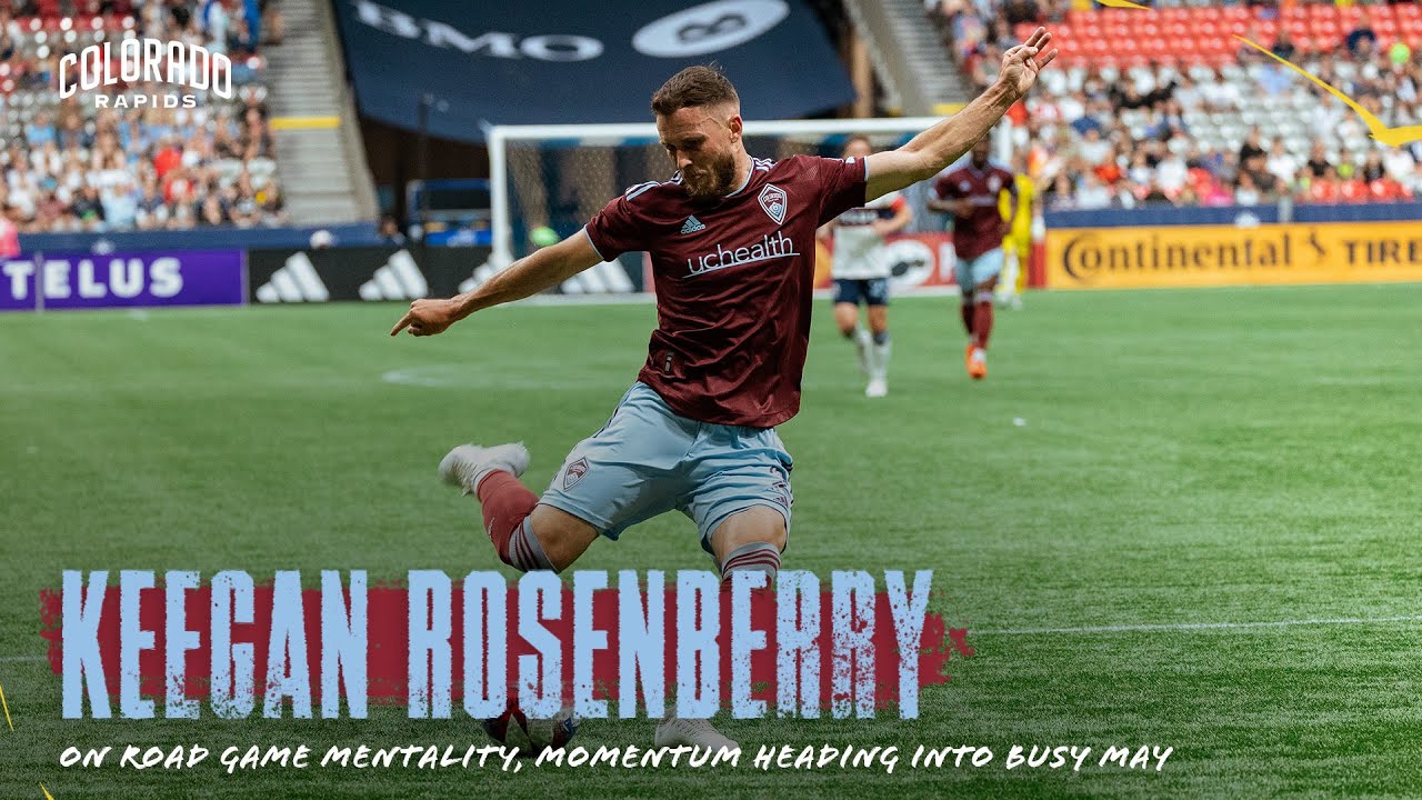 "We're trending in the right direction": Keegan Rosenberry on momentum ...