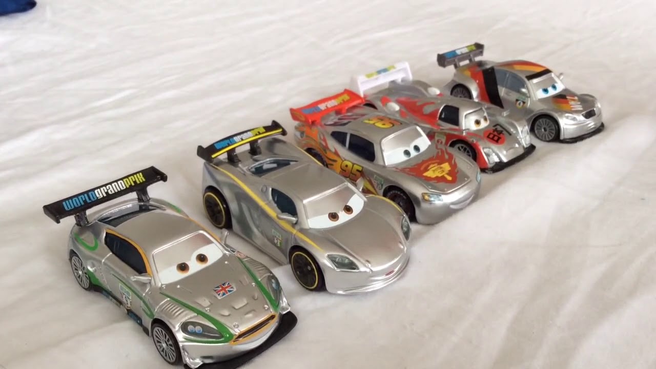 Cars 2 unboxing silver car - YouTube