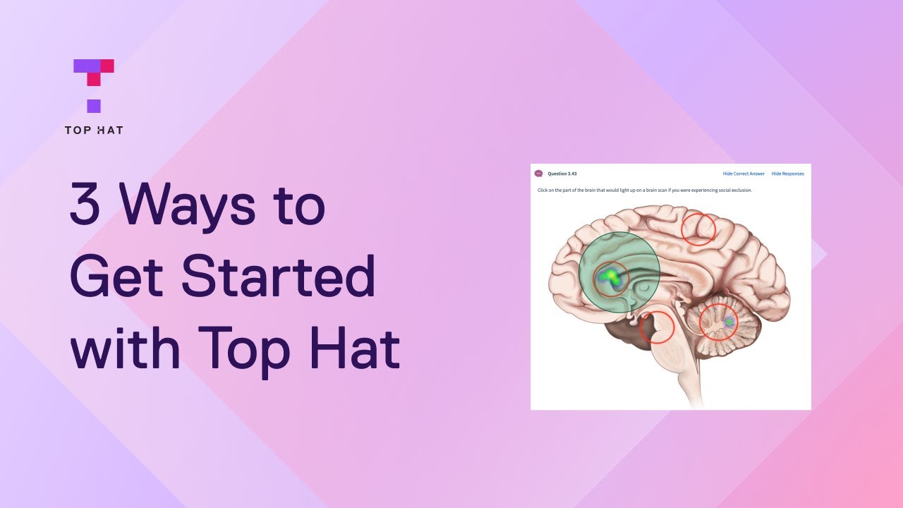3 Ways to Get Started with Top Hat - YouTube