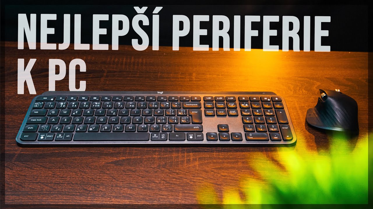 NEJLEPŠÍ periferie k vašemu počítači | Logitech MX keys a MX master 3 ...