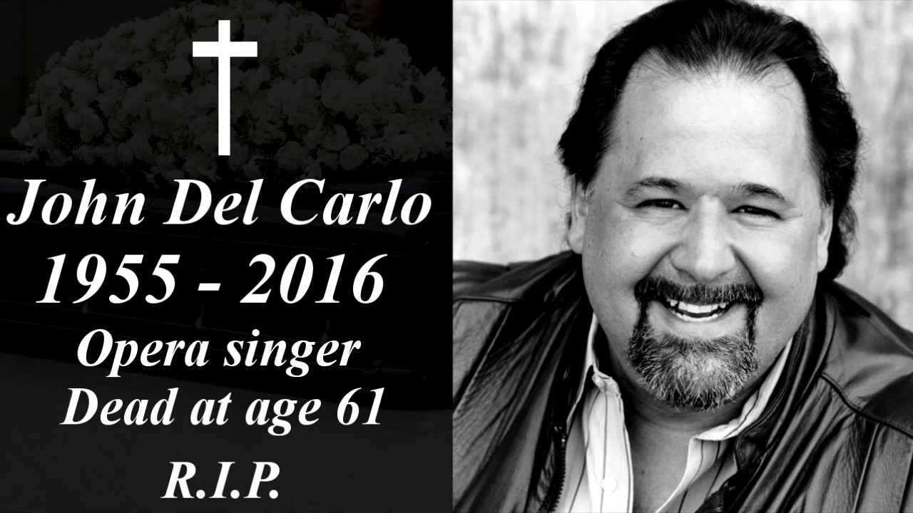 John Del Carlo Dead at age 61 RIP - YouTube
