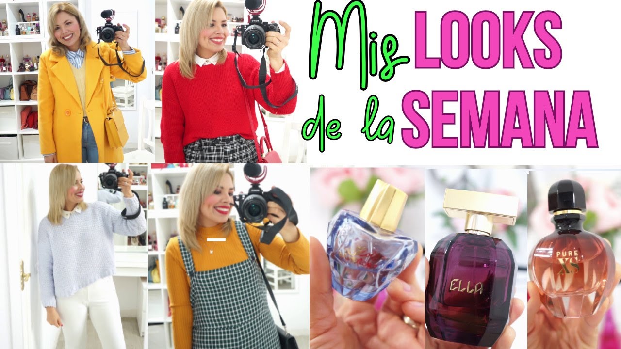 7 DÍAS 7 LOOKS ¿Qué me Pongo? + ¡PERFUME del DÍA!/ DaY_BB - YouTube