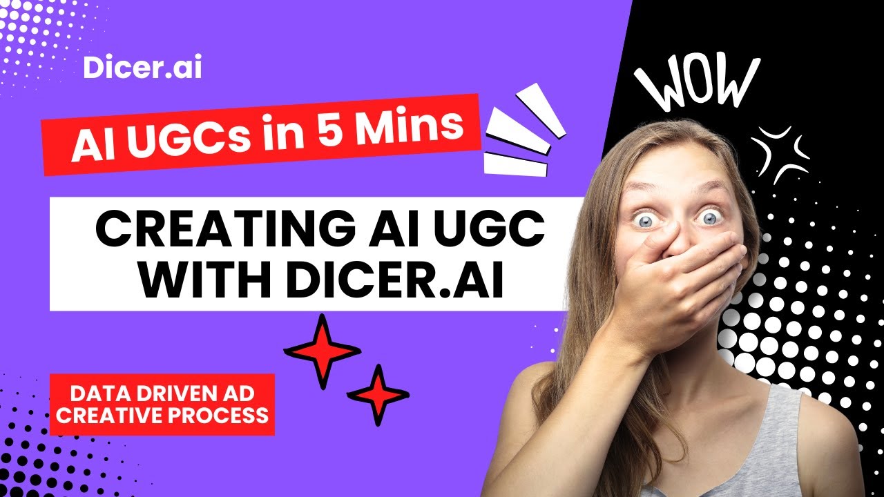 How to Create AI UGC with Dicer.ai + Captions.ai Tutorial #AI #UGC # ...