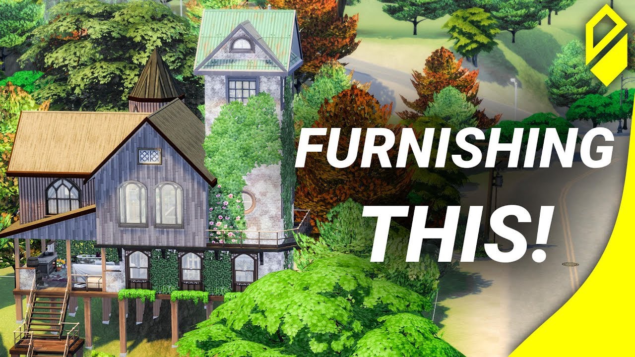 Deligracy built THIS for me to furnish! (Build Swap) - YouTube