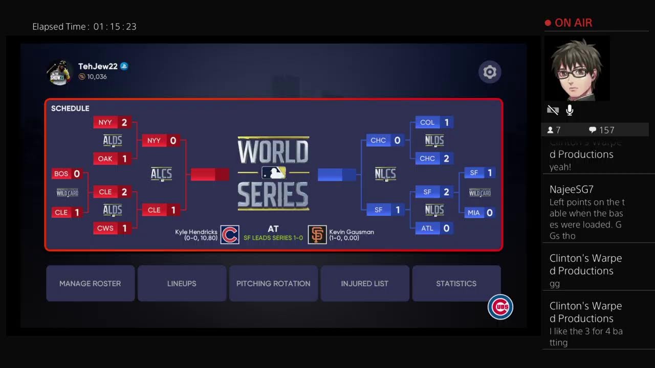 Blue Toad Baseball, Season 4 (League Championship Series, Game 1s ...