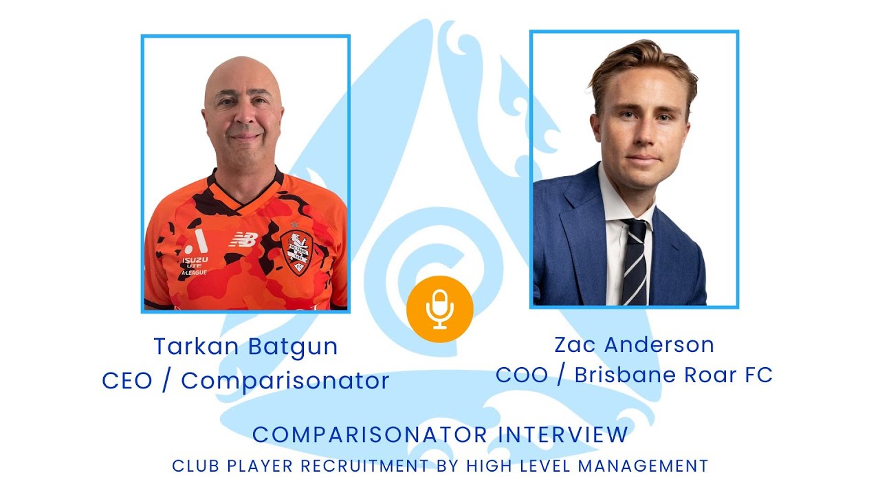 Comparisonator Interview: Zac Anderson-COO-Brisbane Roar FC - YouTube