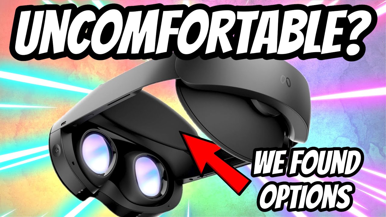 Quest Pro 2 Uncomfortable?? Forehead Pad Options!! - YouTube