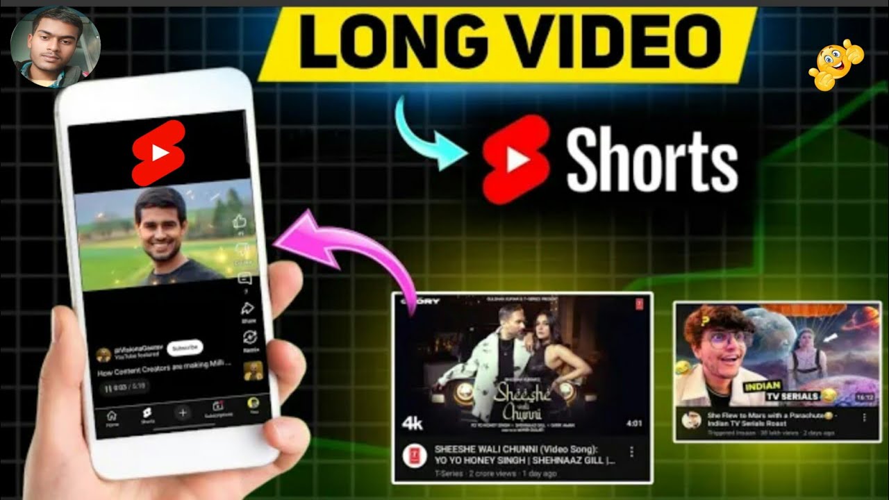 Long Video in Shorts Feed || How to add YOur long video in short feed ...