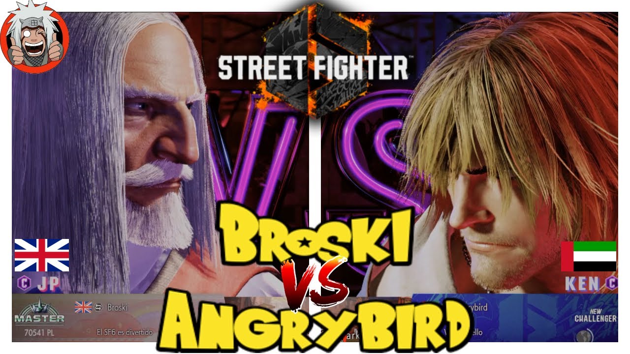 SF6 BROSKI (JP) VS ANGRYBIRD (KEN) - STREET FIGHTER 6 - PS5 - YouTube