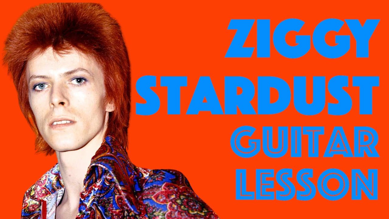 “Ziggy Stardust” Rhythm Guitar Lesson | Easy Beginner | David Bowie ...