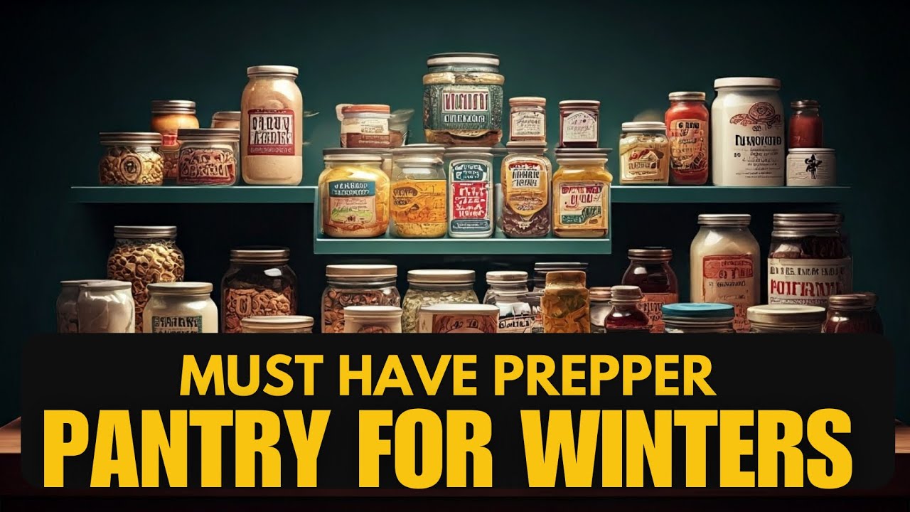 Prepper Pantry Must-Haves for Winter Storms - YouTube