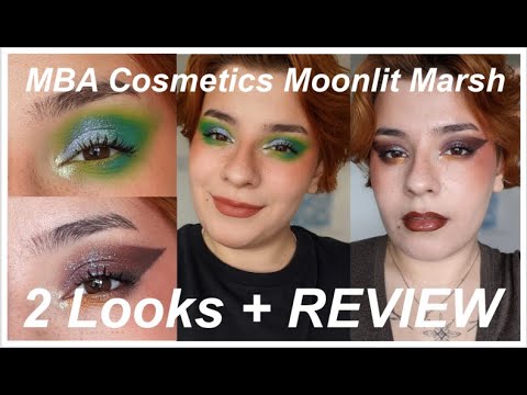 MBA Cosmetics x Basket Case Beauty Moonlit Marsh // 2 Looks + REVIEW ...