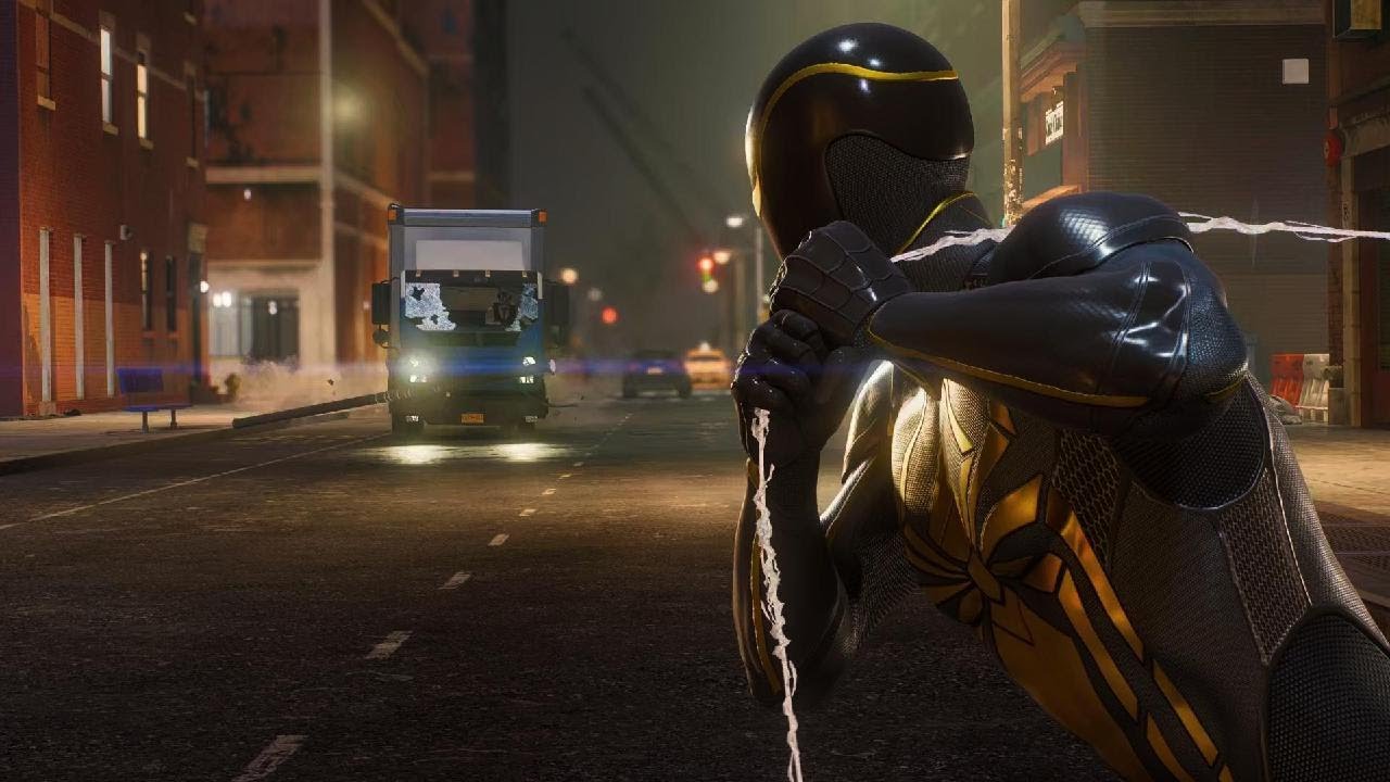 Marvel's Spider-Man Remastered Cop saves Spider-Man - YouTube