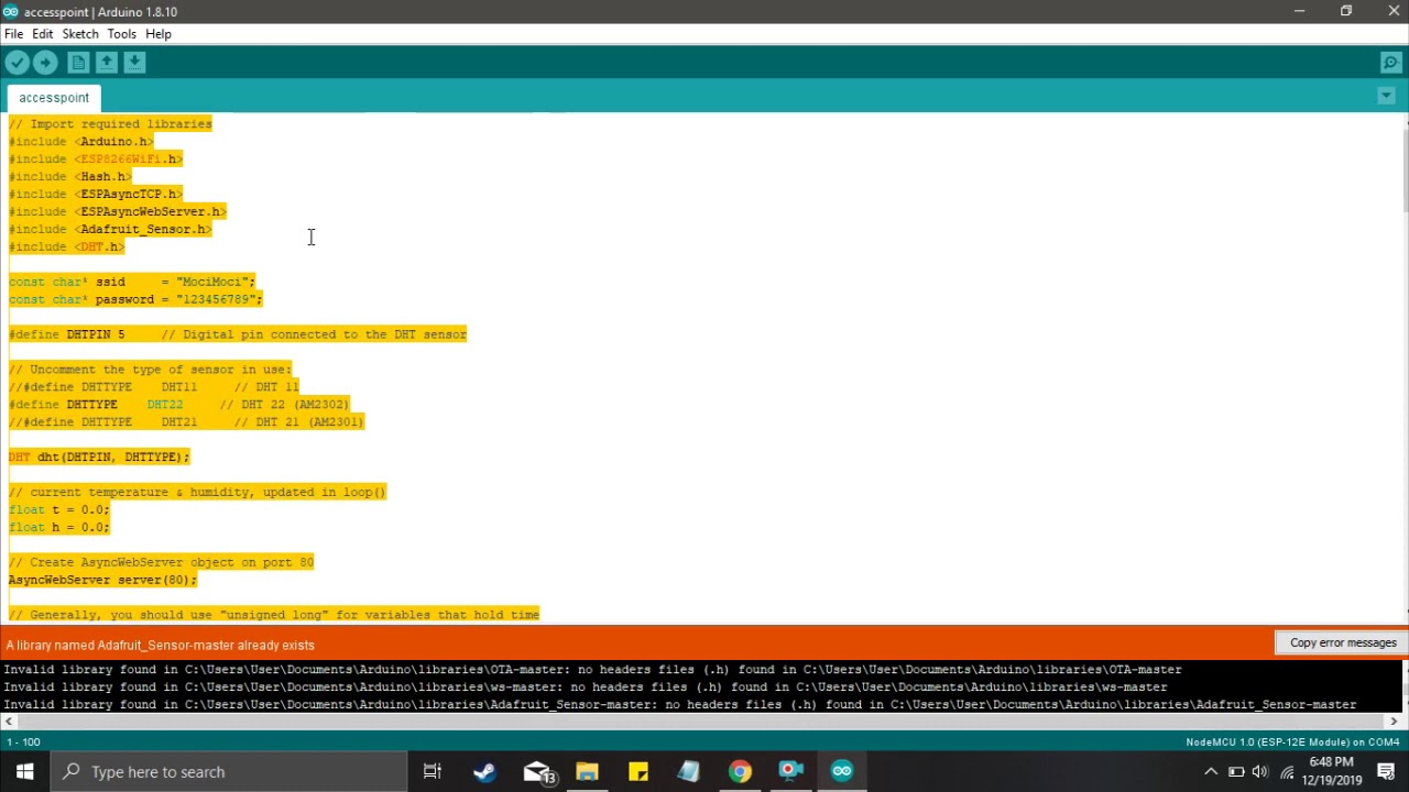 EMBEDDED ACCESS POINT DAN WEBSERVER - YouTube