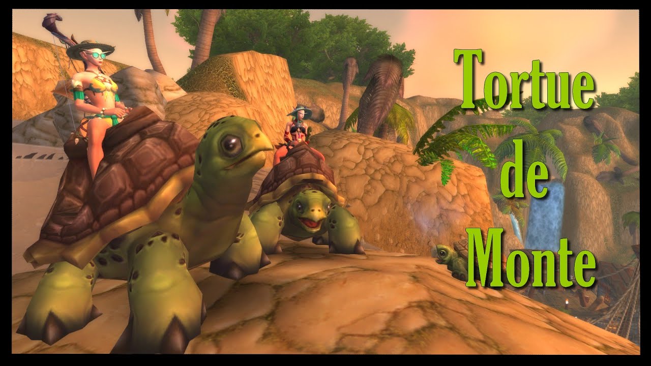 Tortue de monte - Elite monture wow (Riding Turtle) - YouTube