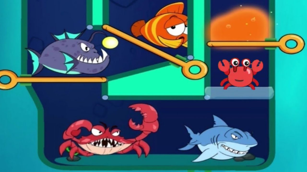 Fish rescue game / Save Fish Fishdom / ios android gameplay Walkthrough ...