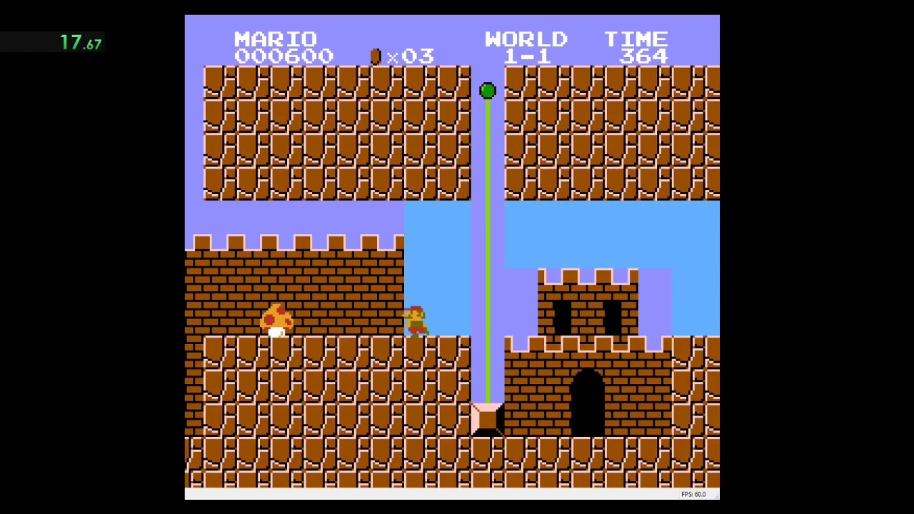 SMB and Legend of Mega Koopa - Softlock Speedrun in 22.4 - YouTube