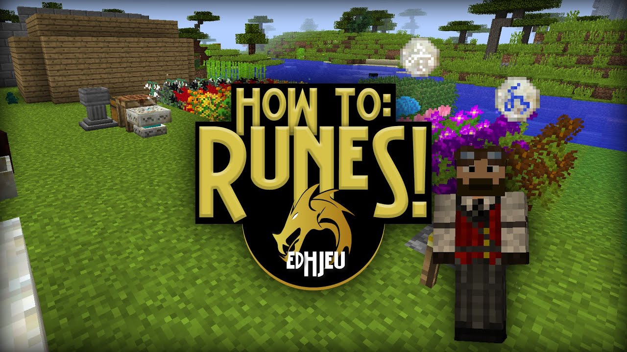 How to: Runes! basic understandings of Botania - YouTube
