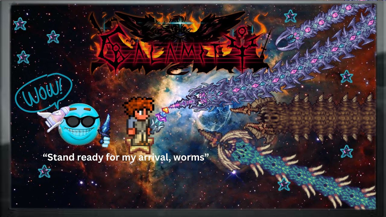 Terraria Calamity : Cosmic Shiv - YouTube
