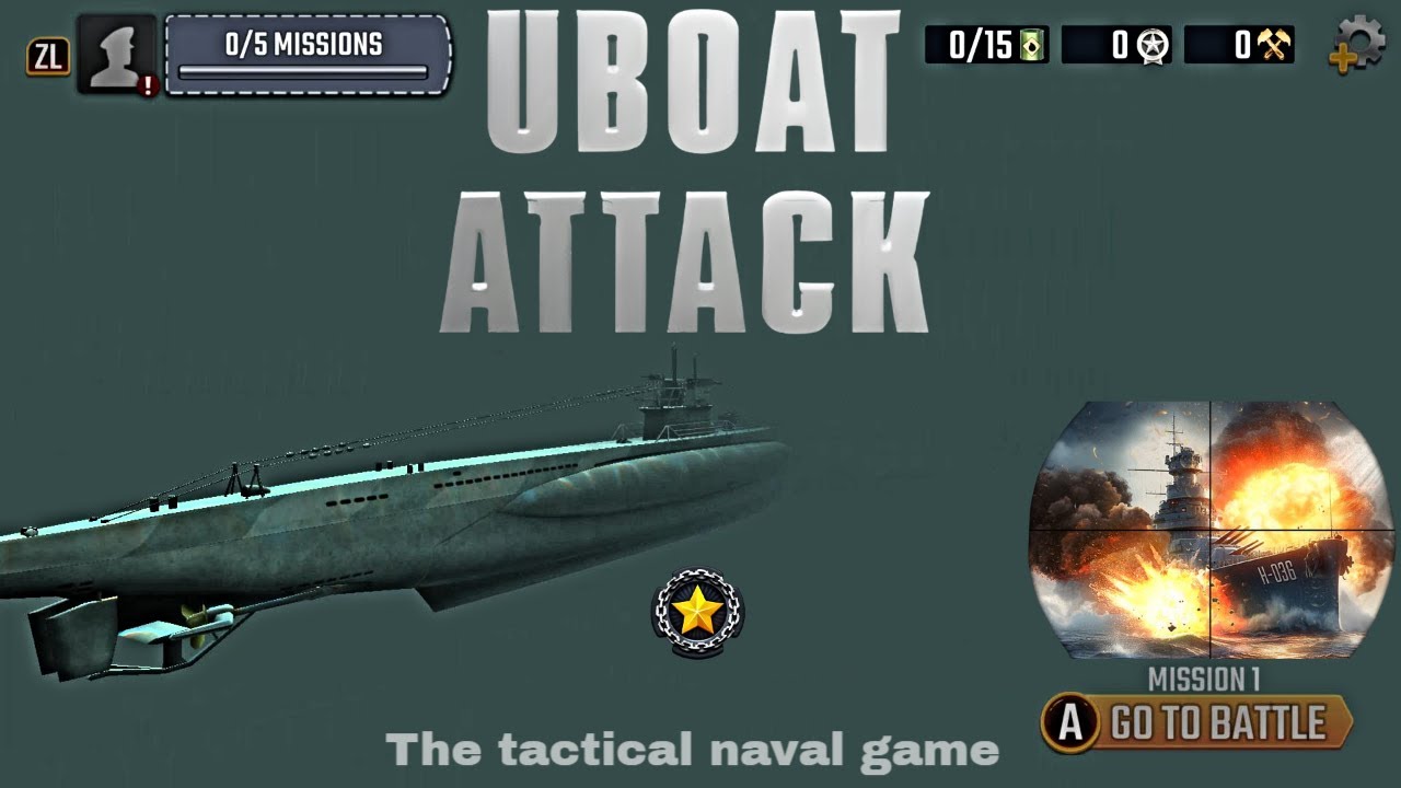 Uboat Attack - the tactical naval game - YouTube