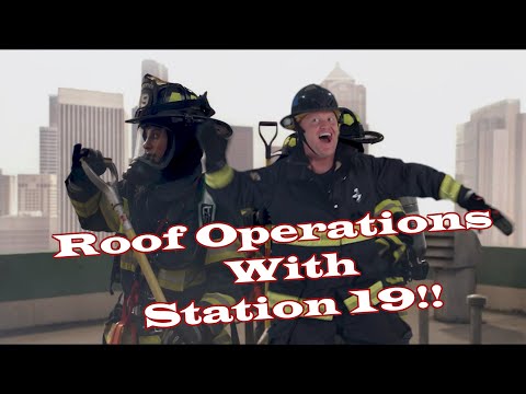 Green Screen roof operations with Station 19!