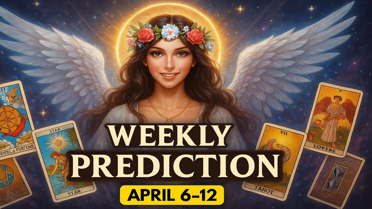 Angelic Weekly Prediction April 6 -12🎁 Angel FLOWER Blessings ️ Expect ...