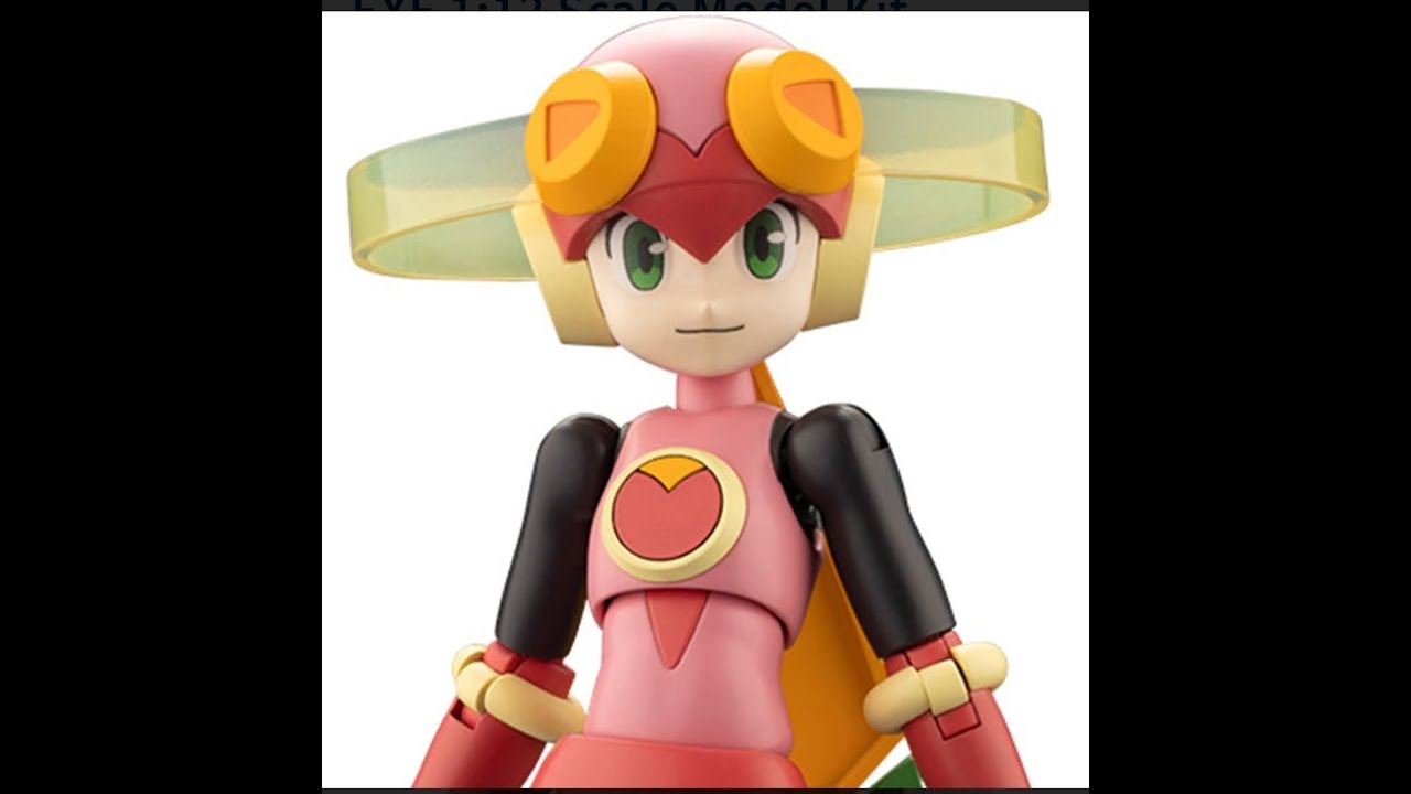 Mega Man Battle Network Roll EXE 1:12 Scale Model Kit - YouTube