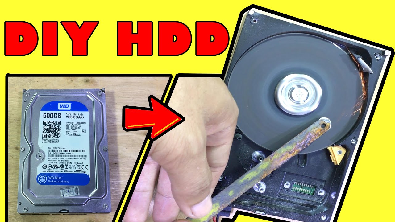DIY HDD - YouTube