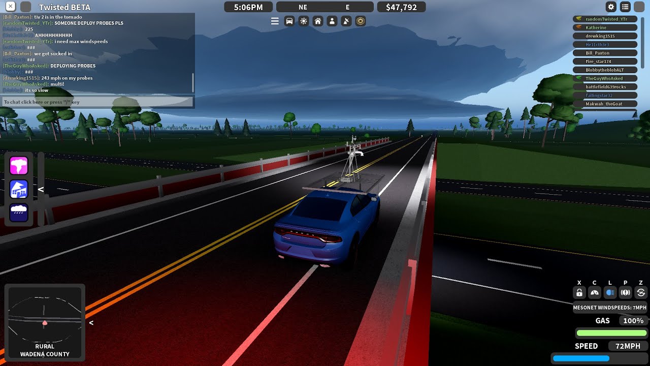 300 mph tornado(?) | Roblox Twisted - YouTube
