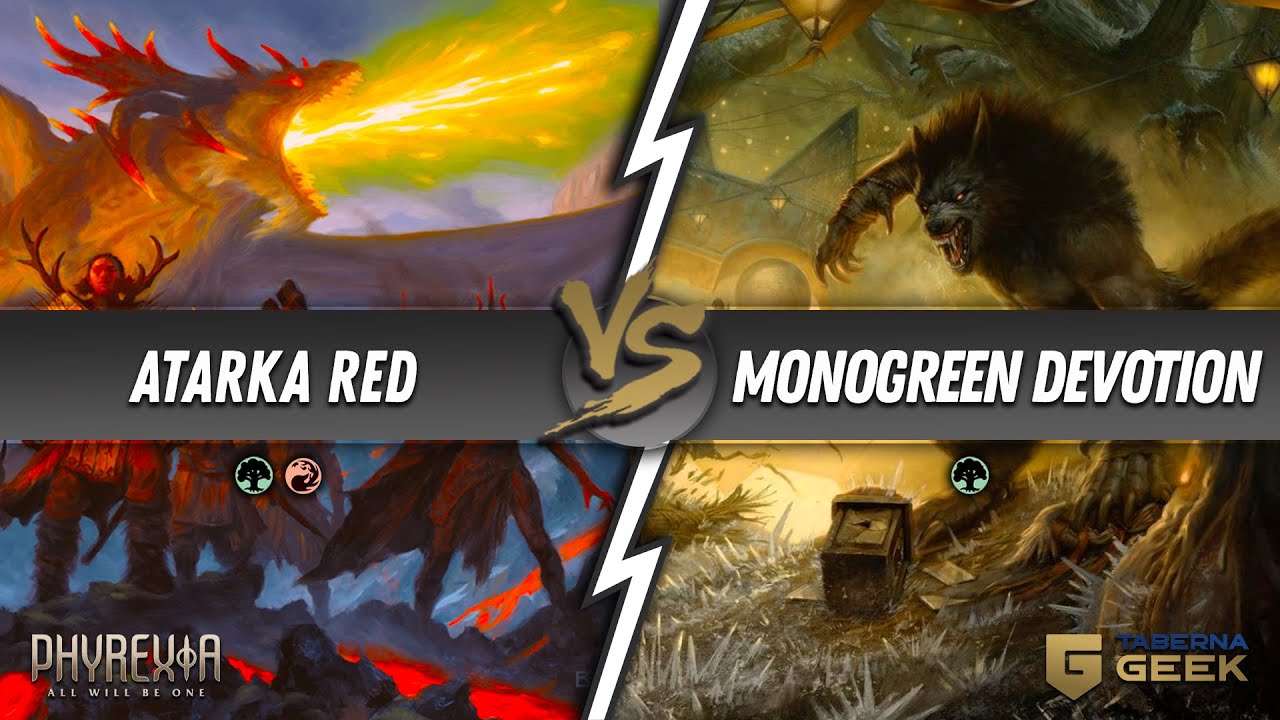 Atarka Red x Monogreen Devotion | Pioneer | Magic: The Gathering - YouTube