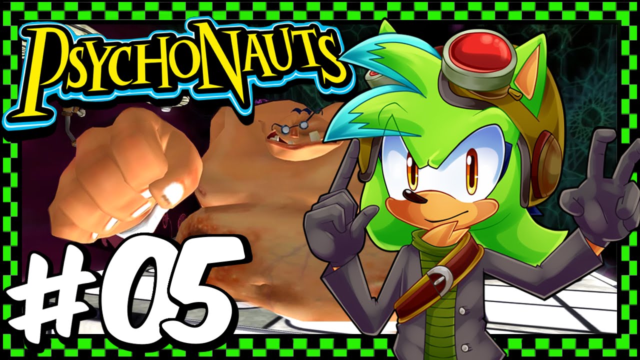 Psychonauts (BLIND) - Part 5 - The BIG@$$ Mega Censor! | 1080p 60FPS ...