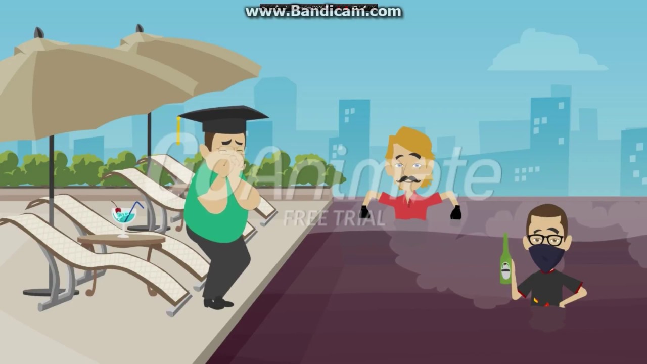 GoAnimate - Eman's Rad Awesome Pool Party - YouTube