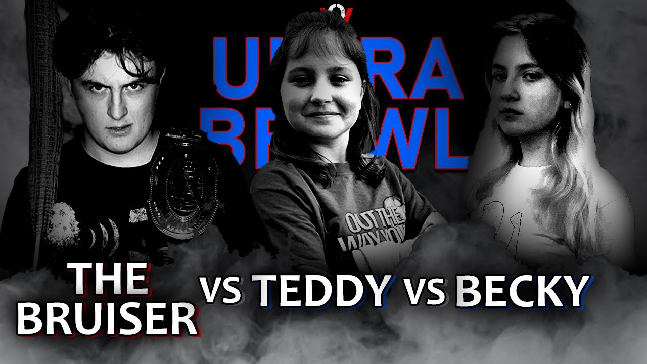 The Bruiser vs Teddy vs Becky - Intercontinental Title Match: Ultra ...