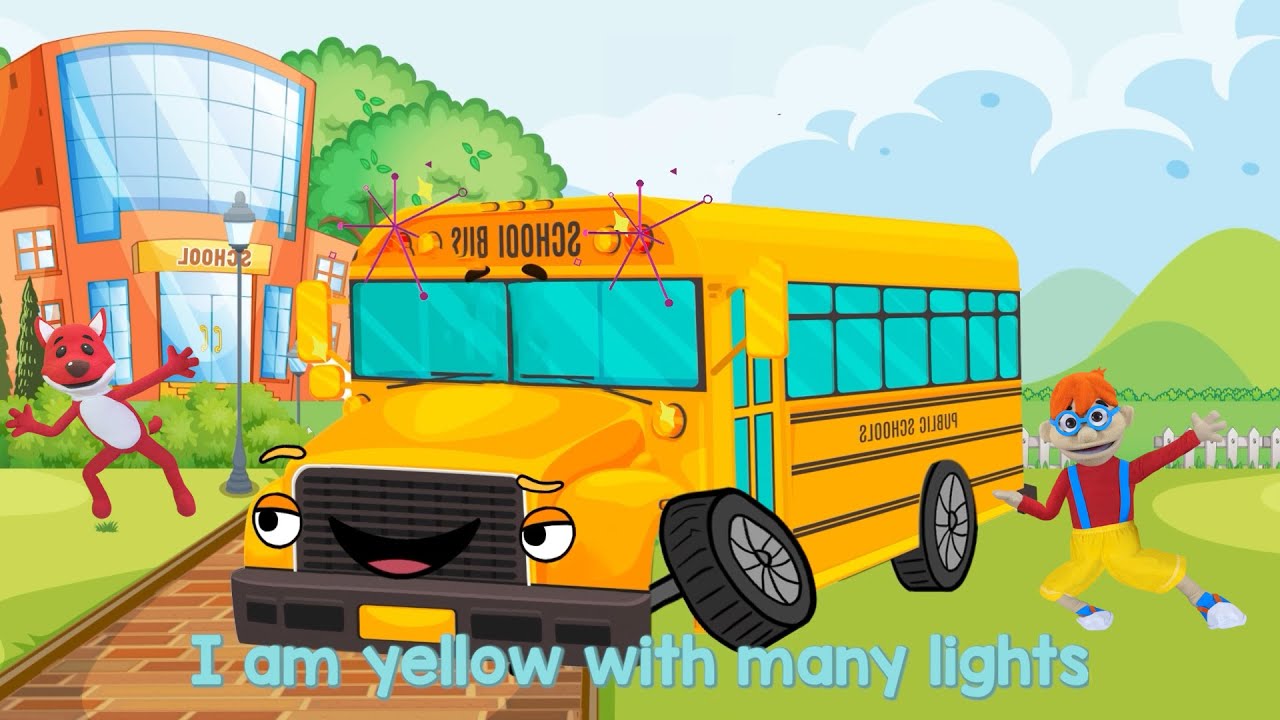 I am A School Bus | I'm Little Tea Pot | Nursery Rhymes Kids Songs # ...