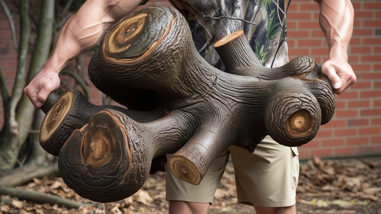 Don't Believe If Don't See: Creative Guy Turns Worthless Tree Stump to ...