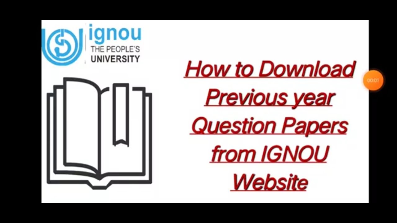 How to Download Previous year Question paper from IGNOU Website.... 📝 ...