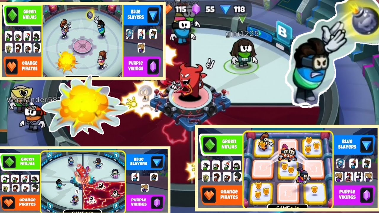 Silly Royale devils playground I'm on team green 3 games we good and we ...