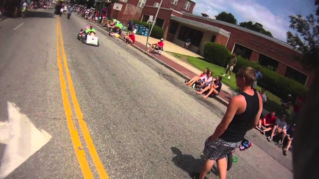 2012 Willimantic Boombox Parade on One Wheel - YouTube