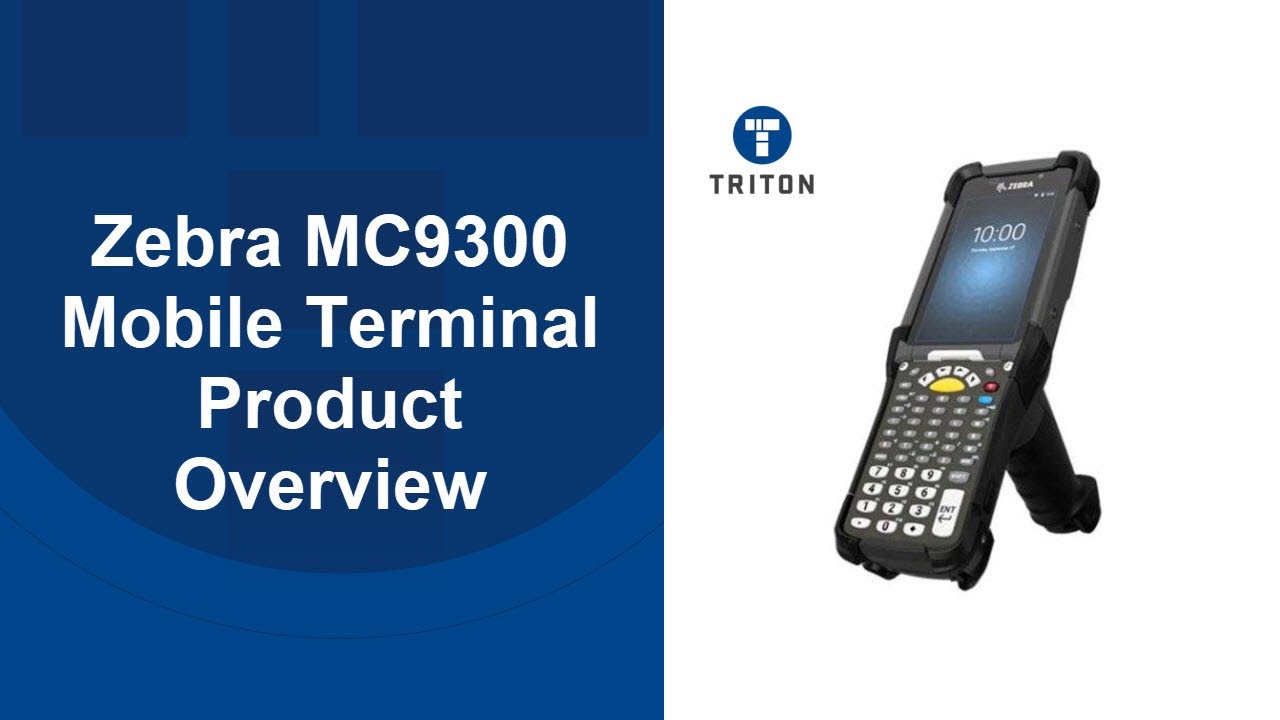 Zebra MC9300 Product Video - YouTube