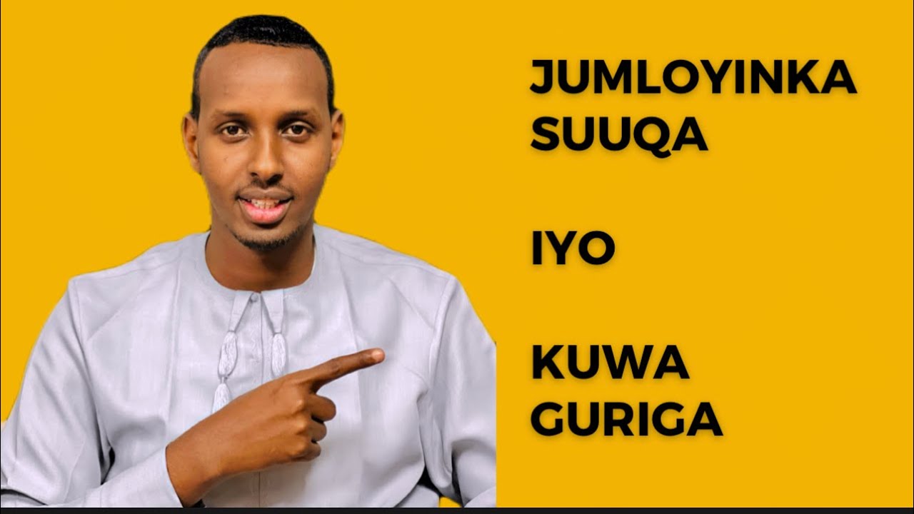 SAWAXILI IYO SOMALI JUMLOYIN FURAN….BARO LUQADA SAWAXILIGA ...