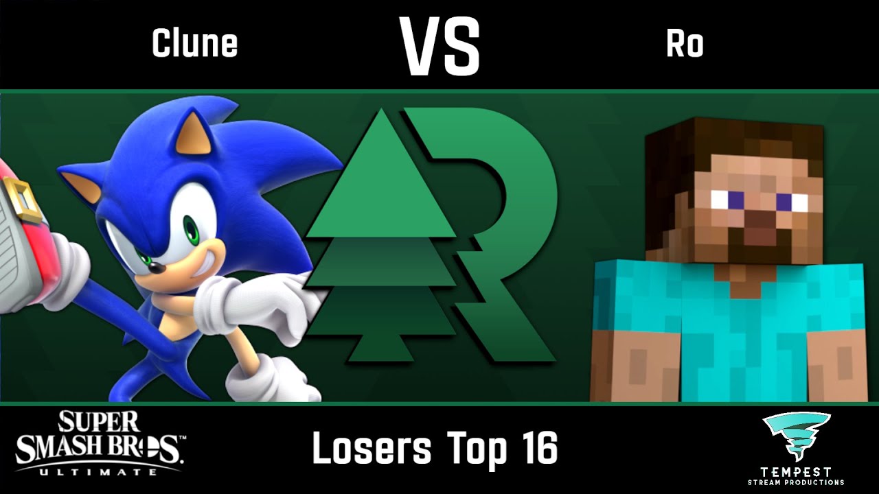 Clune (Sonic) vs Ro (Steve) - Ultimate Losers Top 16 - Evergreen Rising ...