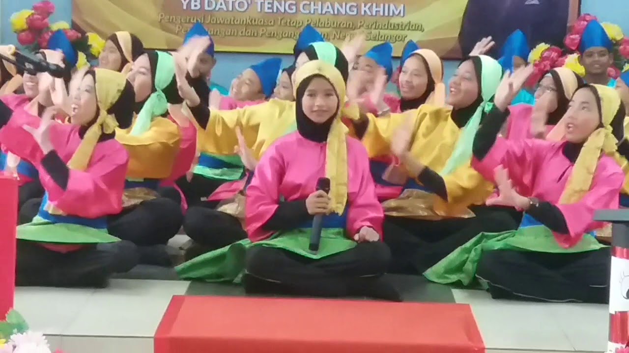Persembahan Dikir Barat Murid Tahun 6, Hari Anugerah Kecemerlangan SK ...