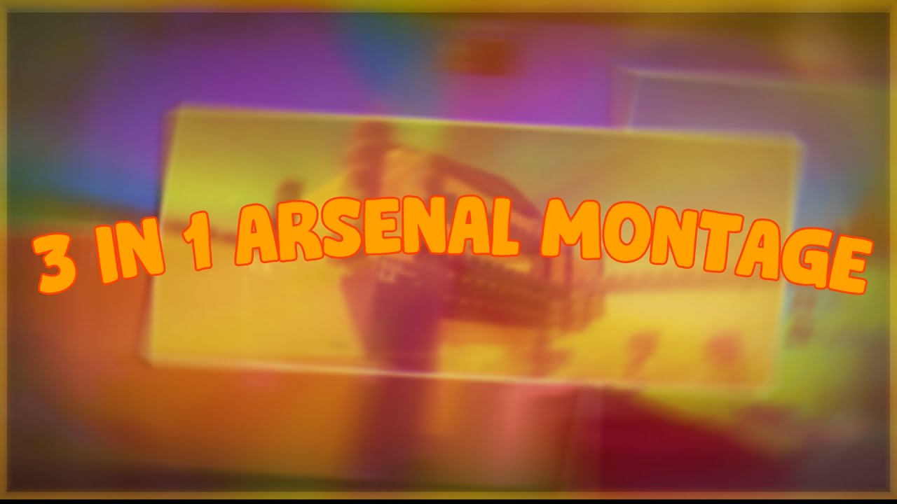3 IN 1 ROBLOX ARSENAL MONTAGE (Critical hits) - YouTube