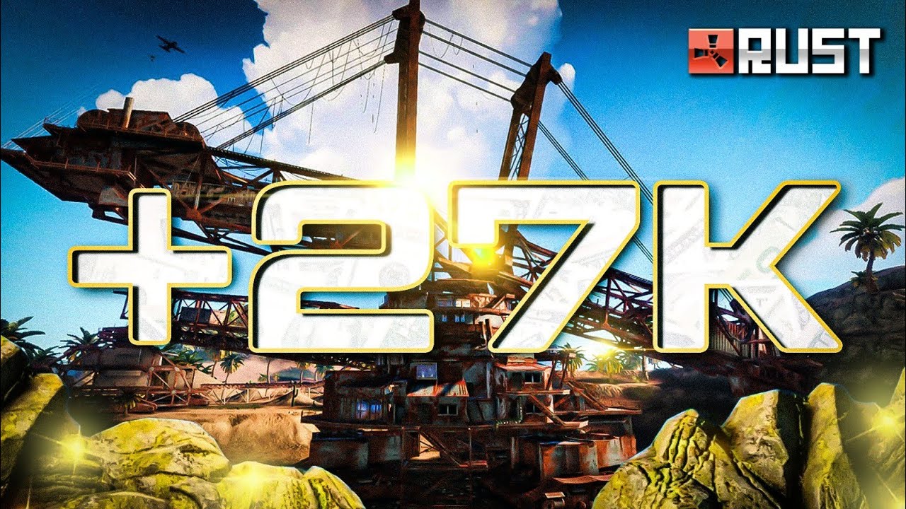 SACAMOS +27K de AZUFRE de ESTA FORMA l RUST Gameplay Español #2 - YouTube
